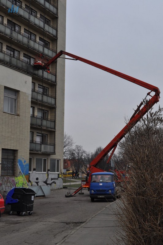 Výšková budova internátu Mladosť SPU v rekonštrukcii